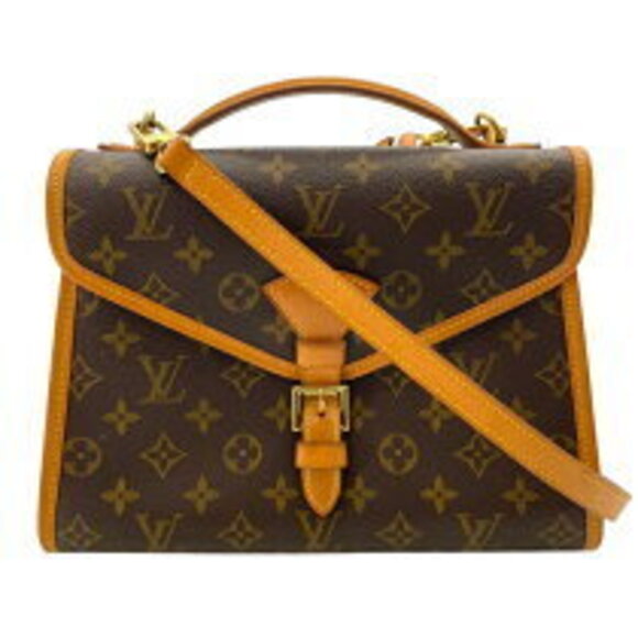 Louis Vuitton | Bags | Louis Vuitton Bel Air Brown Monogram Canvas ...